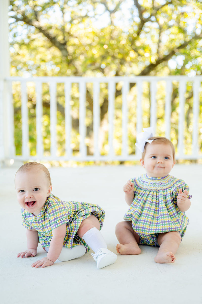 Smocked Outfit Guide For Mardi Gras I Ruth and Ralph