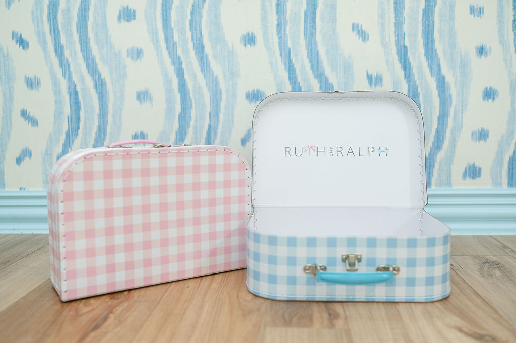 Blue Gingham Keepsake Box | Ruth and Ralph