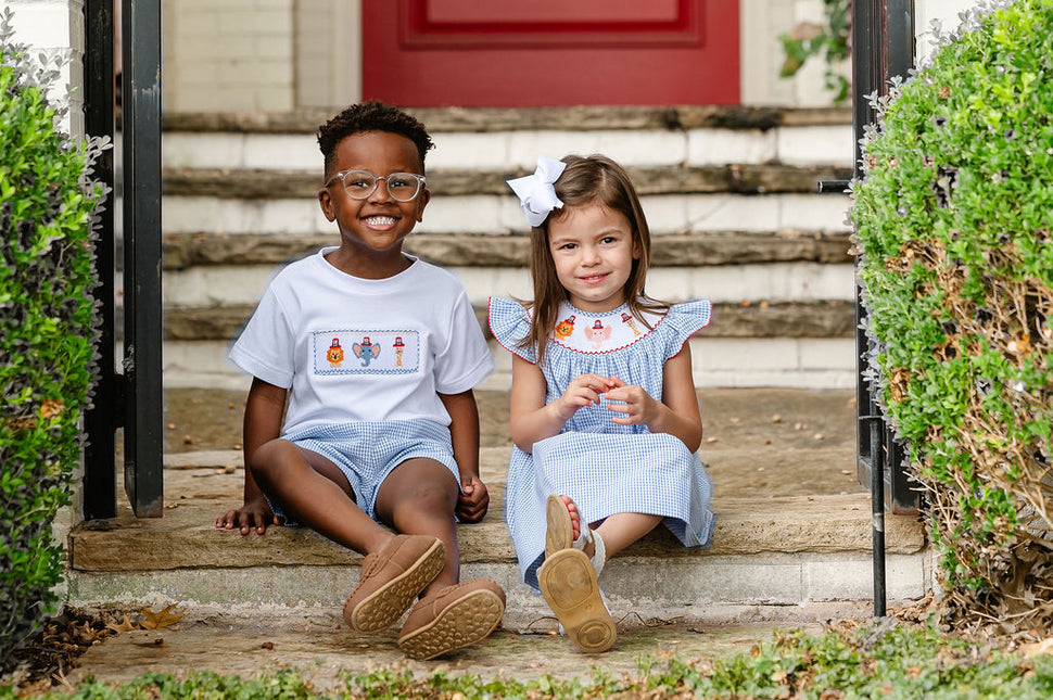 Ruth and Ralph Hand Smocked Children's Clothing